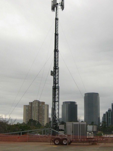 Mobile Self Supporting Tower f- Alltech Communications