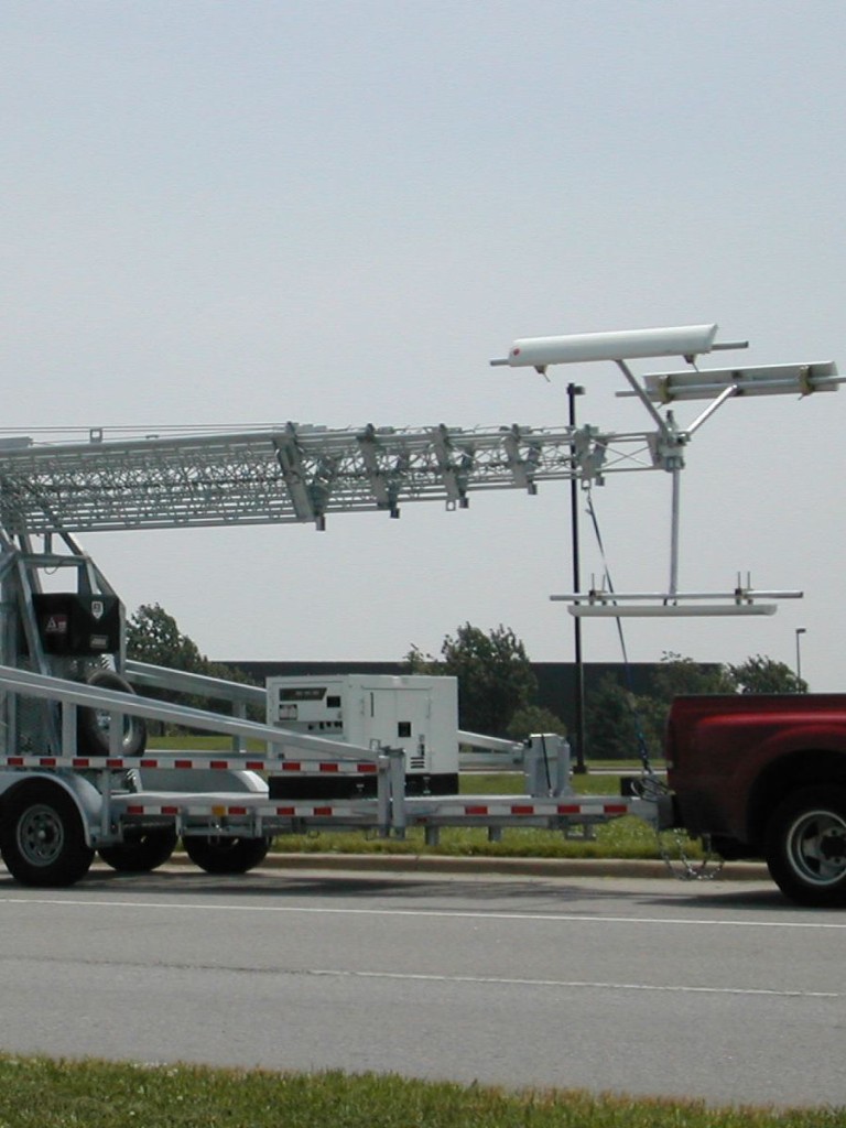 900x1200 AllTech Communications Cell on Wheels, Telescopic Tower ...