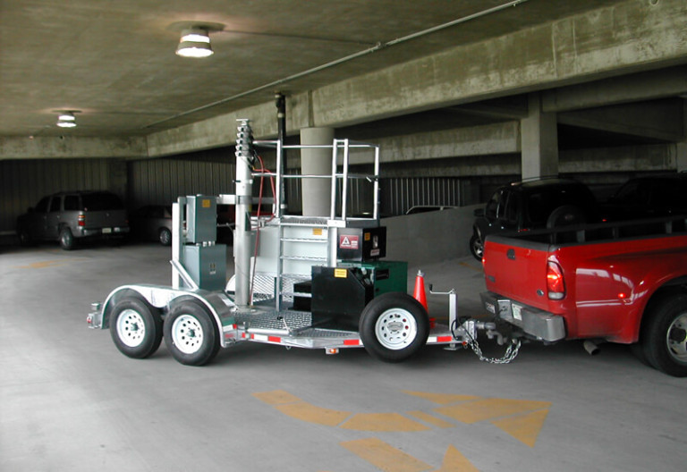 Portable Towers for Security and Surveillance