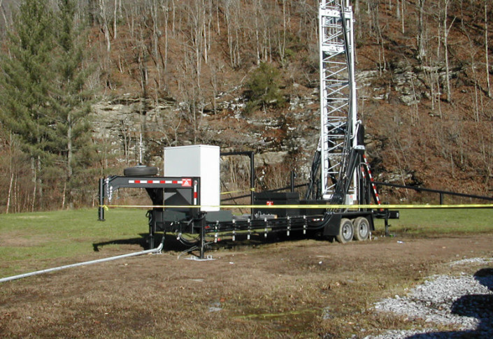 AllTech Communications Cell on Wheels, Telescopic Tower, Trailer ...
