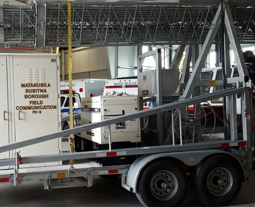 Telescopic Mobile Surveillance Camera | Telescoping Mast - AllTech