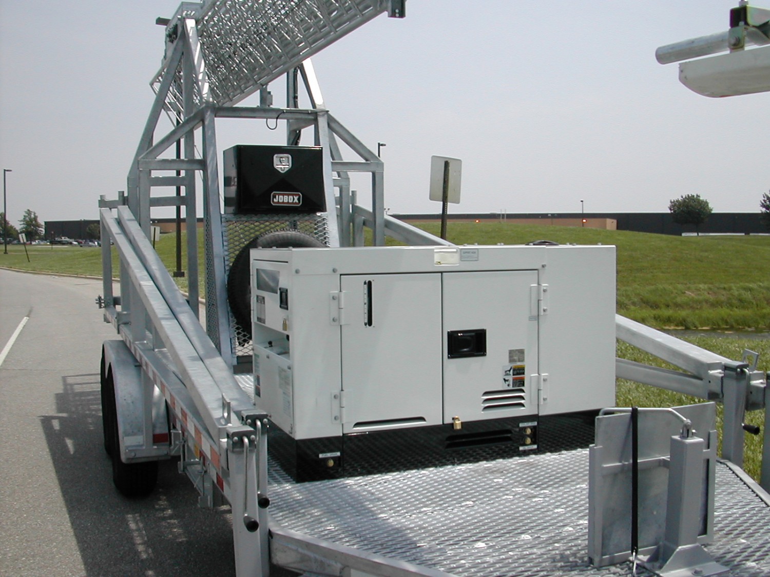 Mobile Tower Trailer wtih Generator - AllTech Communications